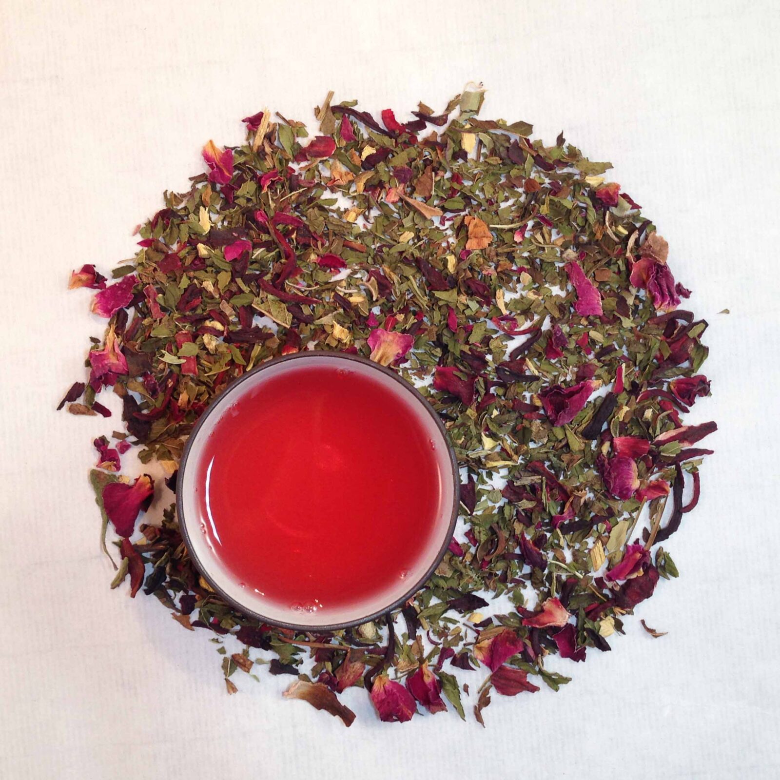 Pink teas turn to ingredients like hibiscus and pomegranate for color