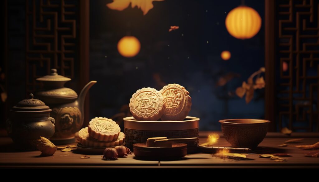 Mooncakes and tea: Mid-Autumn Festival Features Both Treasures