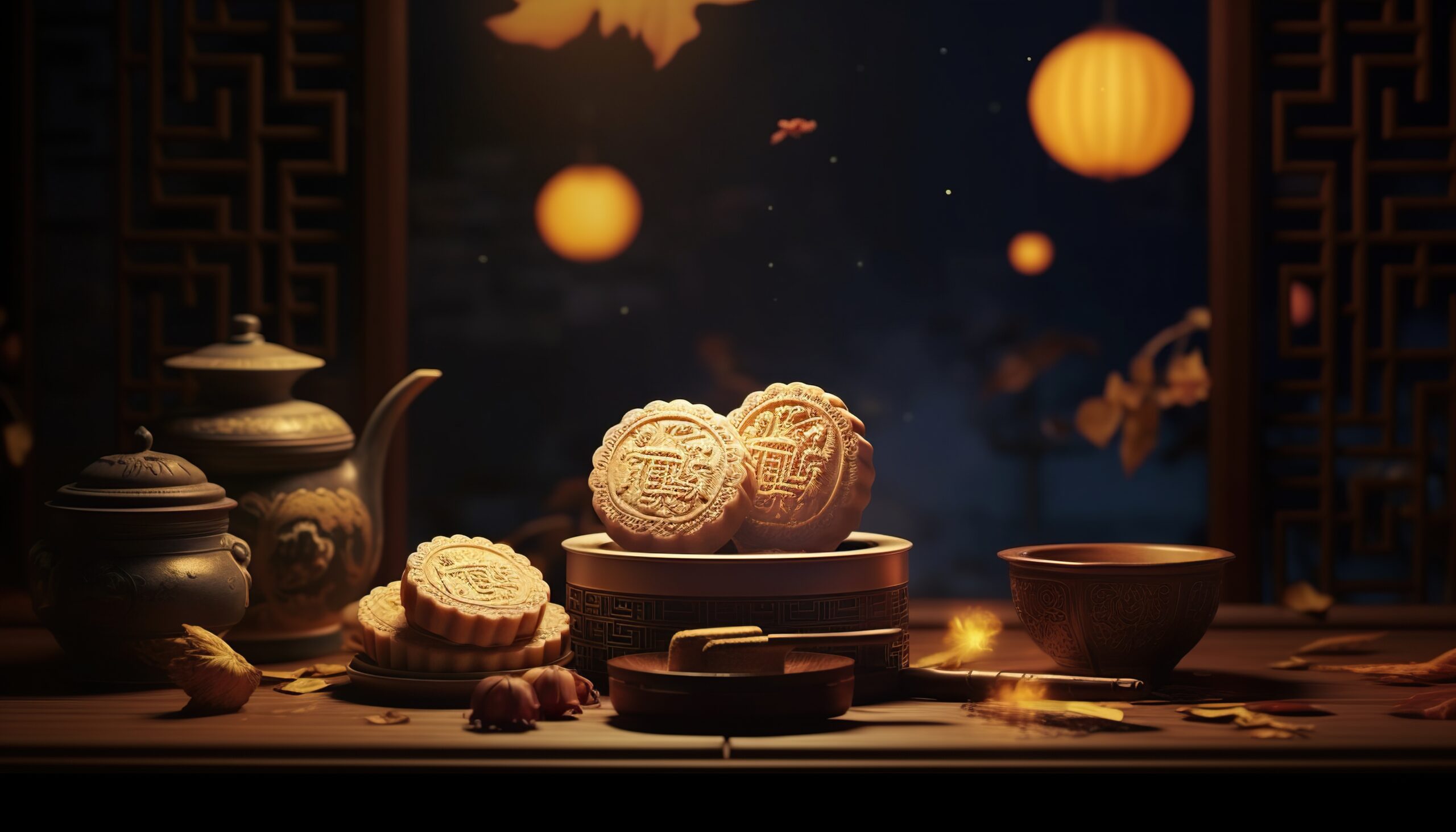Mooncakes and tea: Mid-Autumn Festival Features Both Treasures