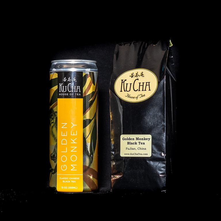 Canned Golden Monkey Iced Tea - Ku Cha Tea - Shop Online, Denver, Foco ...