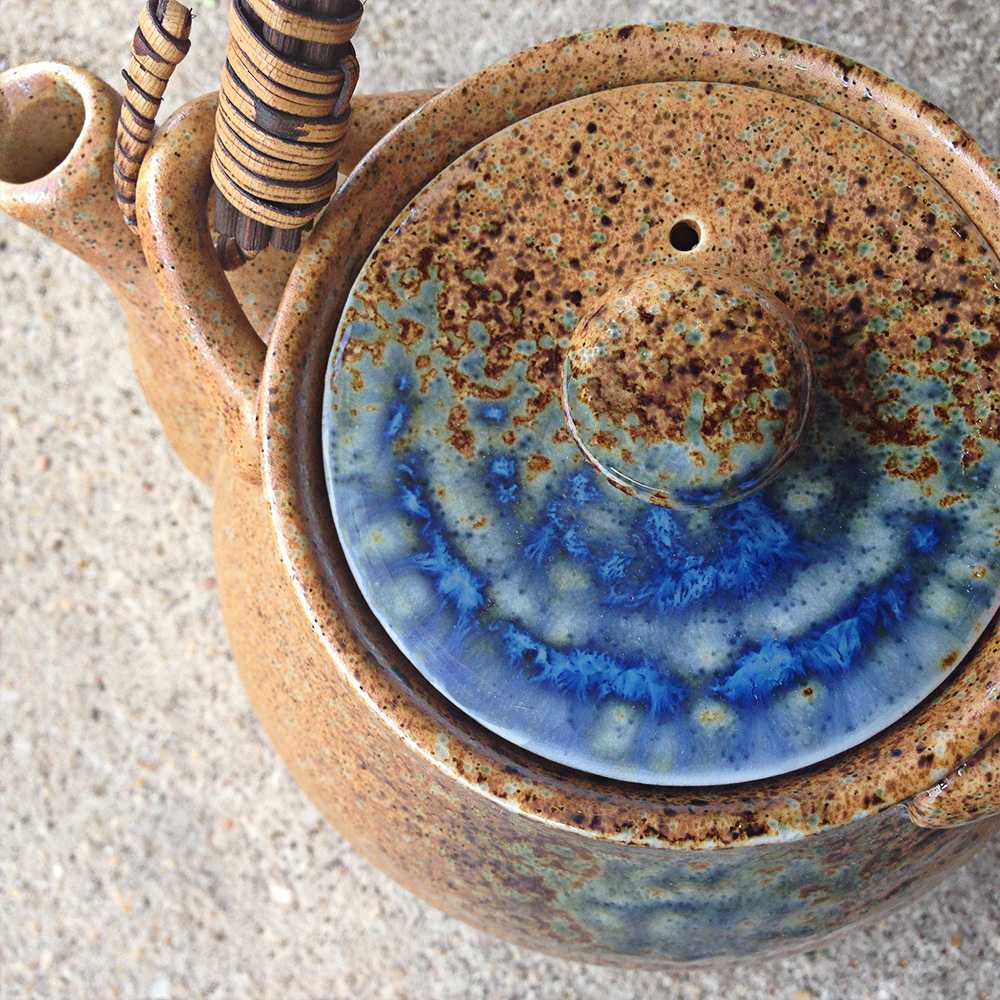 Blue Sand Pot - Ku Cha Tea - Shop Online, Denver, Foco Or Boulder